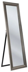 KARE DESIGN Stojací zrcadlo s rámem Silver 180 × 55 cm 180 × 55 × 5,5 cm