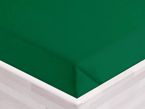 Biante Bavlněné prostěradlo/plachta Moni MOD-505 Zelené 140 x 240 cm