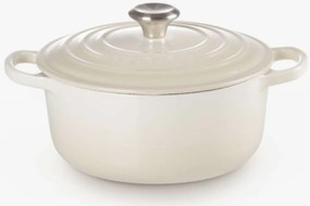 Le Creuset Signature - Pekáč kruhový s poklicí, objem 3,3 l, meringue 21177227164430