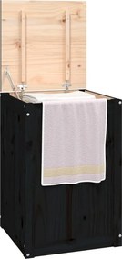 vidaXL Box na prádlo 44 x 44 x 66 cm masivní borové dřevo [823567] Barva: medová hnědá
