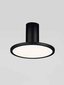 LED černé moderní stropní svítidlo Ekei
