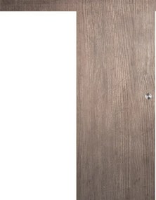 posuvné interiérové dveře na stěnu vasco doors REGO plné Průchozí rozměr: 70 x 197 cm, Orientace dveří: Levé dveře, Dekor: Ořech