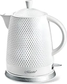 Maestro MR-069 bílá / Rychlovarná konvice / 1500 W / 1,5 l / keramická