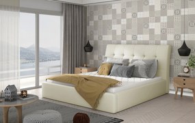 Eltap Čalouněná postel Inge s úložným prostorem Materiál a barva potahu: Soft 33 - béžová, Rozměry (cm): 160x200