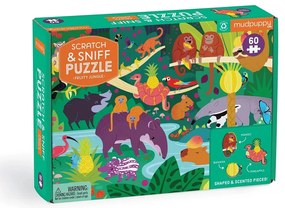 Mudpuppy Puzzle Ovocná džungle s vůní 60 dílků