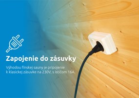 Marimex | Finská sauna Marimex KIPPIS L + saunová kamna | 11100084