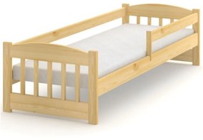MB Dětská postel Nikolas - masiv borovice 80x160 cm  + ROŠT ZDARMA