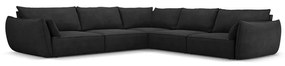 Tmavě šedá rohová pohovka (variabilní) Vanda – Mazzini Sofas