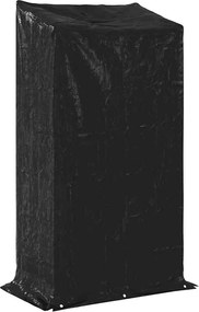 vidaXL Stojan na palivové dřevo s krytem proti dešti 100x60x200 cm [4104949]
