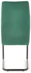 HALMAR K444 židle tmavě zelená