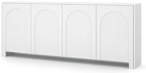 Komoda Arco 204 cm bílá
