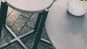 Soul konferenční stolek šedý 34x45 cm