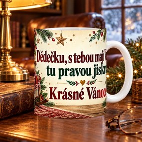 Vánoční hrnek pro dědečka – 300 ml