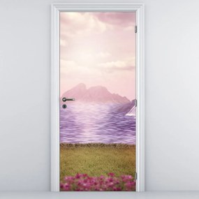 Fototapeta na dveře - Jezero (95x205cm)