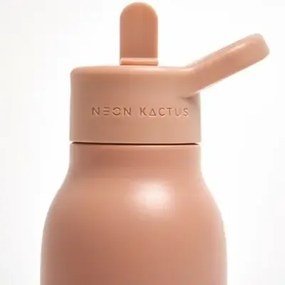 Neon Kactus Dětská nerezová láhev růžová 340 ml