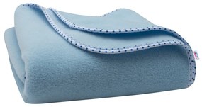 NEW BABY dětská deka HVĚZDIČKY 75x100 cm modrá