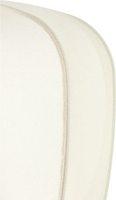 Krémové závěsné svítidlo s textilním stínidlem ø 12 cm Plumeria – Light &amp; Living