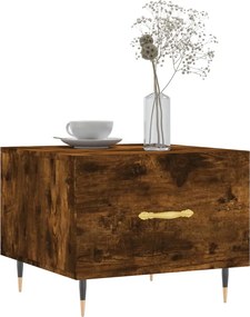 vidaXL Konferenční stolek 50 x 50 x 40 cm kompozitní dřevo [829358] Barva: Černá