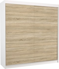 ADRK Furniture Skříň s posuvnými dveřmi TERECIA 200 ADRK-SW-TER-WS-200