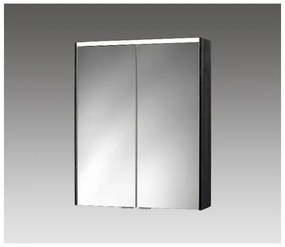 JOKEY KHX 60 dřevěný dekor-tmavý zrcadlová skříňka MDF 251012020-0960 (251012020-0960)