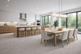 Lano, Metrážový koberec Sparkle 250, na míru, šíře 4m,5m, béžová, ab (mřížka), dětský pokoj