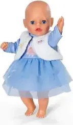 Zapf Creation BABY born Zimní šatičky / 36 cm / od 3 let