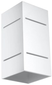 Sollux Lighting Nástěnné svítidlo BLOCCO bílé