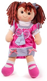 Bigjigs Toys Látková panenka Emma 38 cm