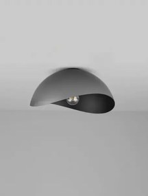 LED černá designová stropní svítilna Opsi 40
