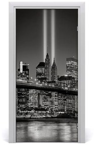 Fototapeta samolepící dveře Manhattan New York 85x205 cm