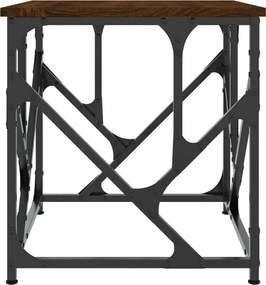 vidaXL Konferenční stolek 45 x 45 x 47,5 cm kompozitní dřevo [834124] Barva: Černá