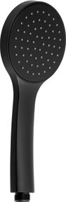 Sapho Sapho, Ruční sprcha, 1 funkce, průměr 102mm, ABS/černá, SK736