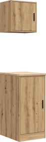 Garážové skříně 2 ks dub artisan kompozitní dřevo 3328304