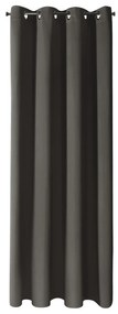 ZATEMŇOVACÍ ZÁVĚS NA KROUŽCÍCH BLACKOUT 135X250 CM TMAVĚHNĚDÁ