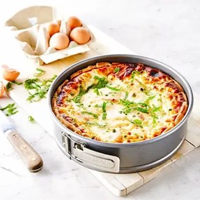 KitchenAid Rozkládací forma na dort 24 cm stříbrná / Forma na pečení /
