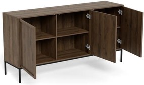 Komoda Palmdale 158 cm dub kouřový