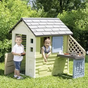 SMOBY Domeček Life Pretty s kuchyní / od 2 let