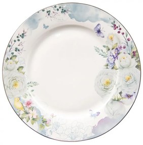 Porcelánový jídelní talíř Butterfly – 26x2 cm