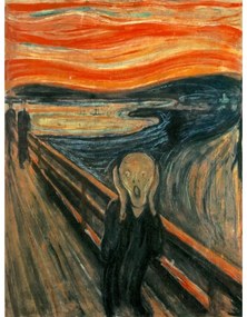 Reprodukce obrazu Edvard Munch - The Scream, 45 x 60 cm