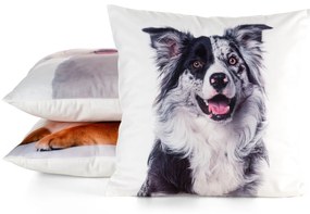 DĚTSKÝ DEKORAČNÍ POVLAK NA POLŠTÁŘ ANIMAL77 45X45 CM VZOROVANÁ