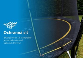 Marimex Comfort 366 cm + ochranná síť + schůdky