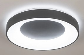 Stropní stmívatelné LED svítidlo do obýváku Denver Black 50
