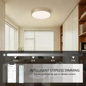 BRILAGI-LED Stmív. svítidlo POOL SMART LED/48W/230V 40 cm Wi-Fi Tuya zlatá + DO