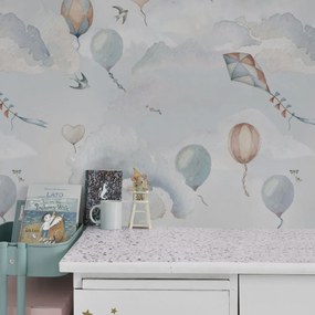 Dekornik Tapeta na zeď Balloons Fairytale, 100x280 cm
