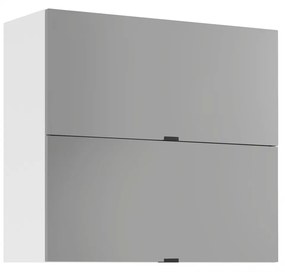 Kuchyňská skříňka horní 80 cm - LAM KL80 2D H72 - Dvířka LETTY