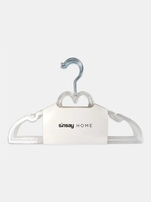 Sinsay - Ramínka s motivem srdce 10 pack - bílá