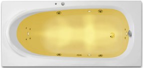 Arttec RHEY SURF + CHROMO 160 x 75 cm PAN04373 hydromasážní vana