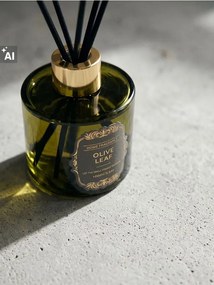 Sinsay - Vonný difuzér s tyčinkami Olive Leaf - tmavě zelená