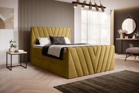 Dvojlůžko boxspring CANDICE - Loco 45 - 180x200cm