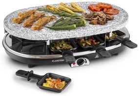 Klarstein Steaklette, raclette gril, 1500 W, granitová deska, pro 8 osob